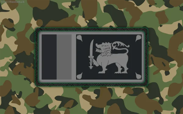 Sri Lanka Army Patch Sri Lanka Flag - The Sri Lanka
