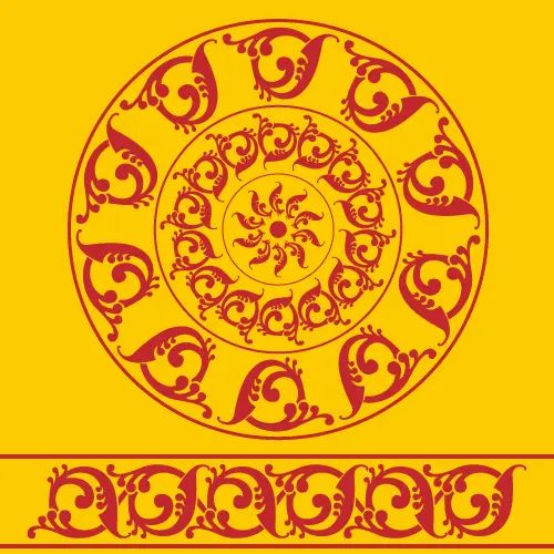 Traditional Sri Lankan Art Vector - The Sri Lanka