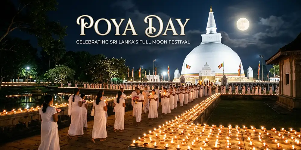 Poya Days in Sri Lanka (Short Version) - The Sri Lanka
